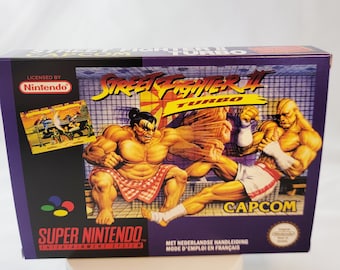 Street Fighter 2 Turbo Snes - Etsy