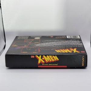 X-men Mutant Apocalypse | NTSC | Super Nintendo | SNES | En ...