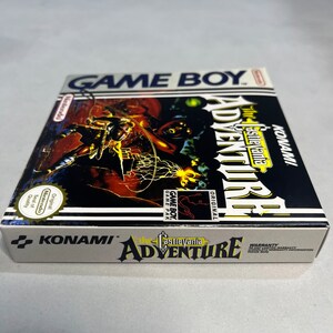 Castlevania Adventure | NTSC | Gameboy | GB | En | Reproduction Box and ...