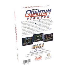Kabuki Quantum Fighter | NTSC | Nintendo | NES | En | Reproduction Box ...