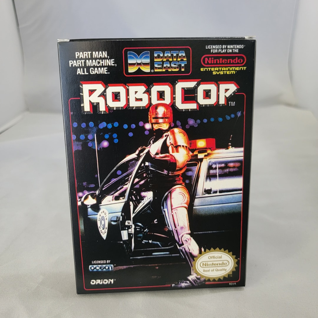 Robocop | NTSC | Nintendo | NES | En | Reproduction Box - Etsy