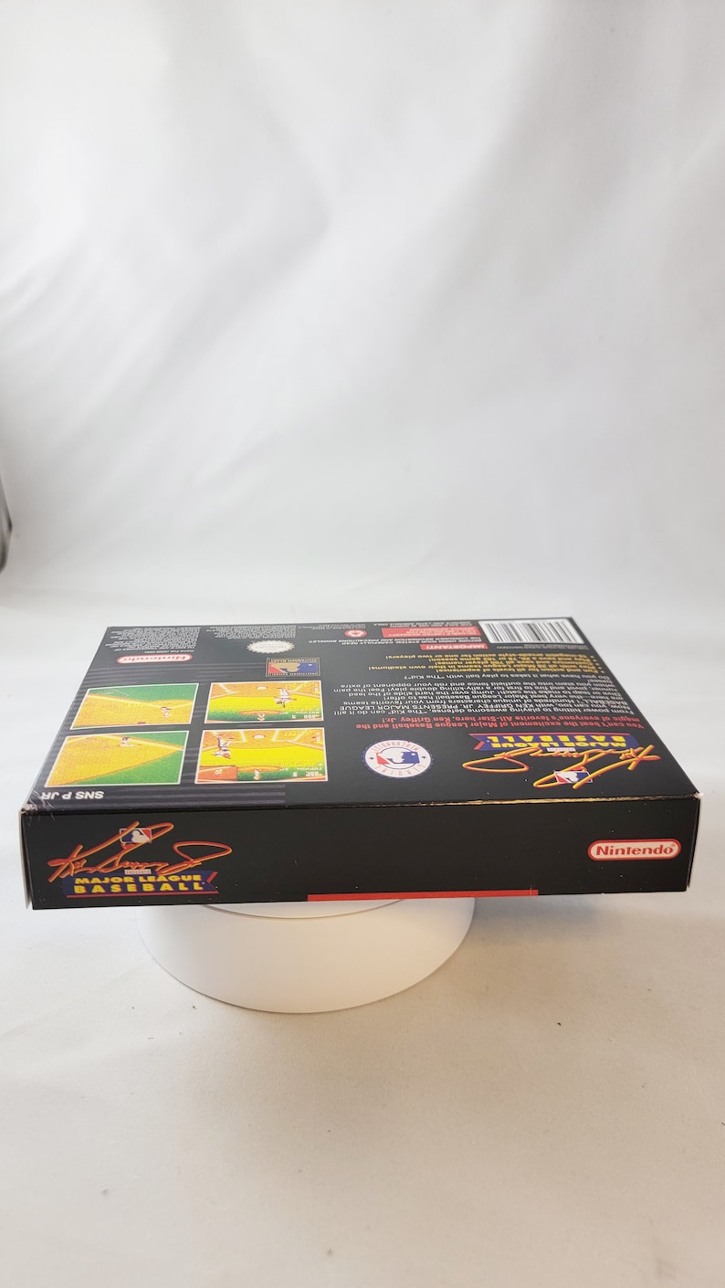 Ken Griffey Jr Major League Baseball | NTSC | Super Nintendo | SNES ...