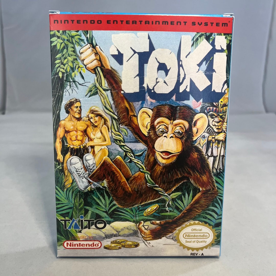 Toki | NTSC | Nintendo | NES | En | Reproduction Box - Etsy