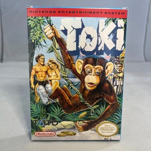 Toki | NTSC | Nintendo | NES | En | Reproduction Box - Etsy