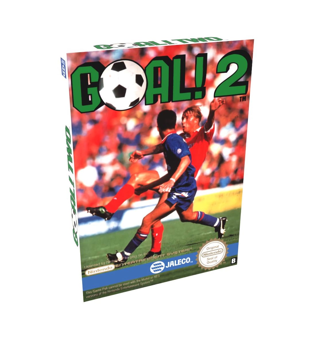 Goal! 2 | NTSC | Nintendo | NES | En | Reproduction Box - Etsy