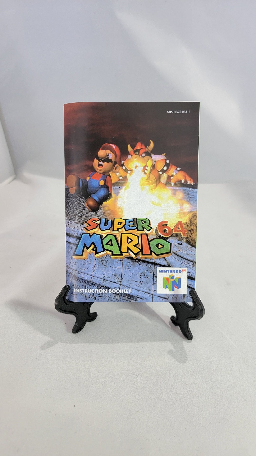 Super Mario 64 | NTSC | Nintendo 64 | N64 | En | User Instruction ...