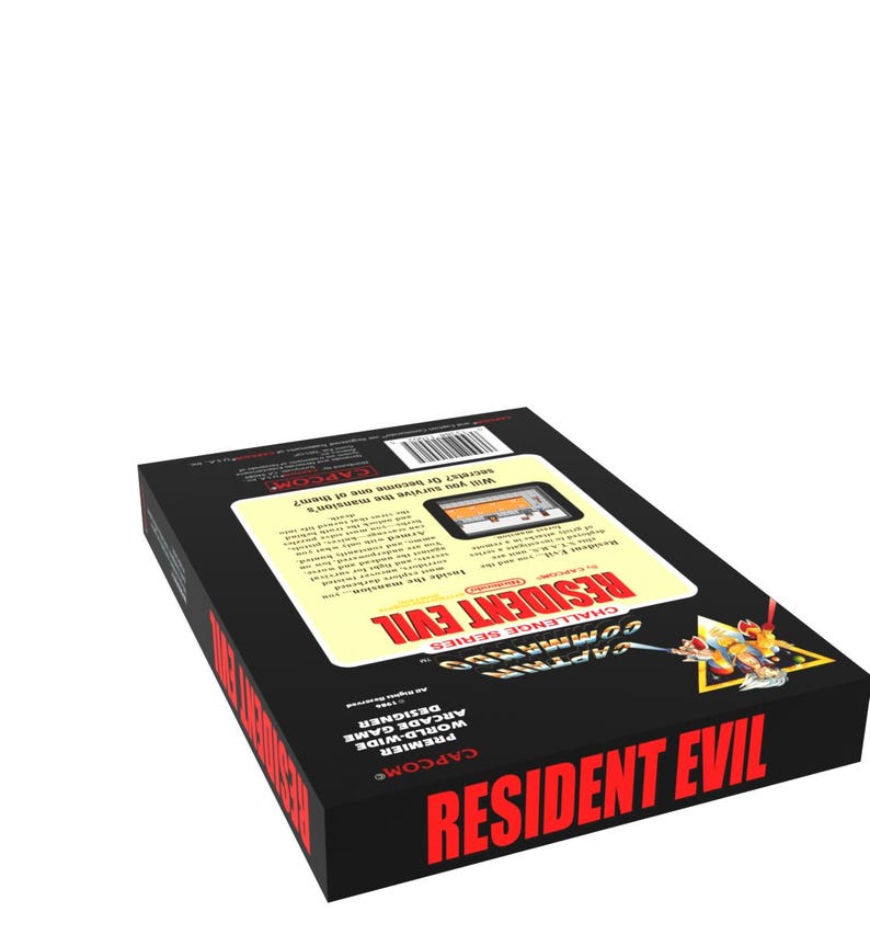 Resident Evil | NTSC | Nintendo | NES | En | Reproduction Box - Etsy