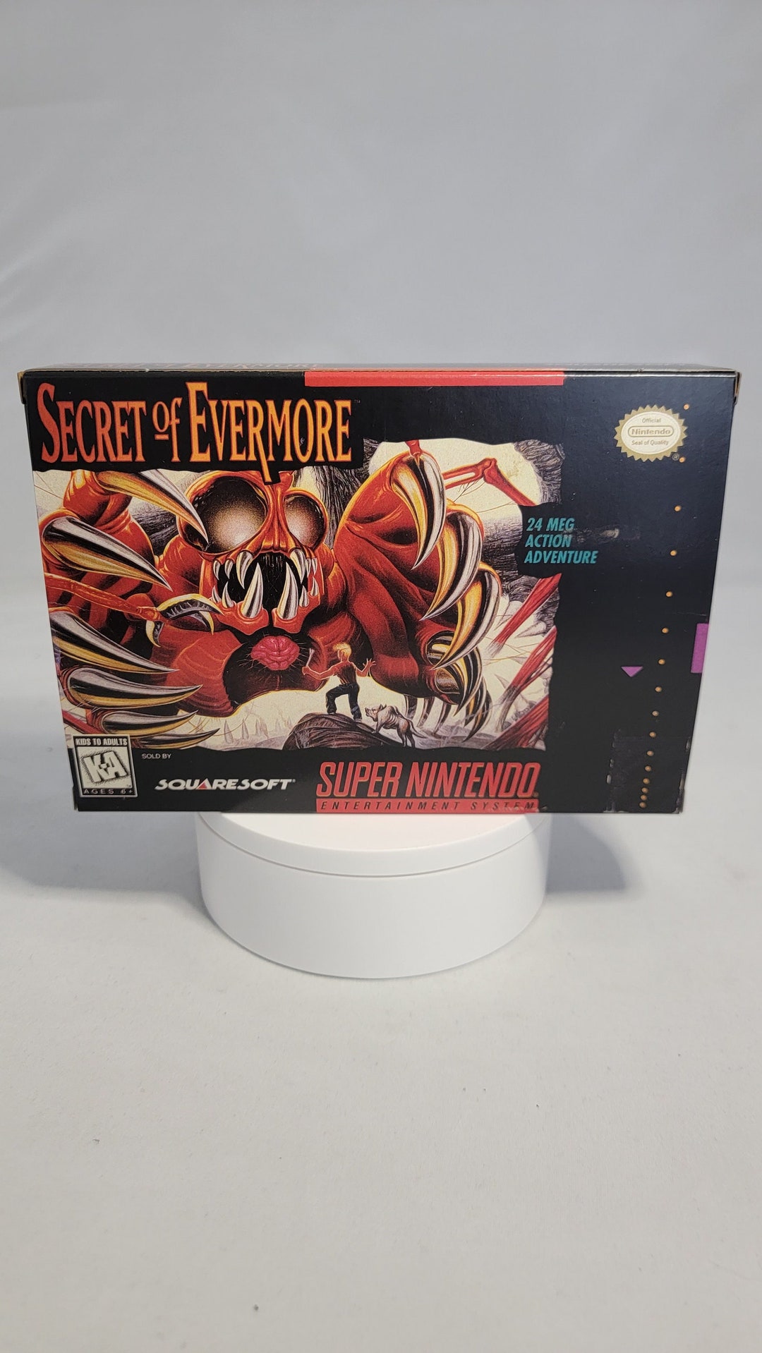 Secret of Evermore | NTSC | Super Nintendo | SNES | En | Reproduction ...