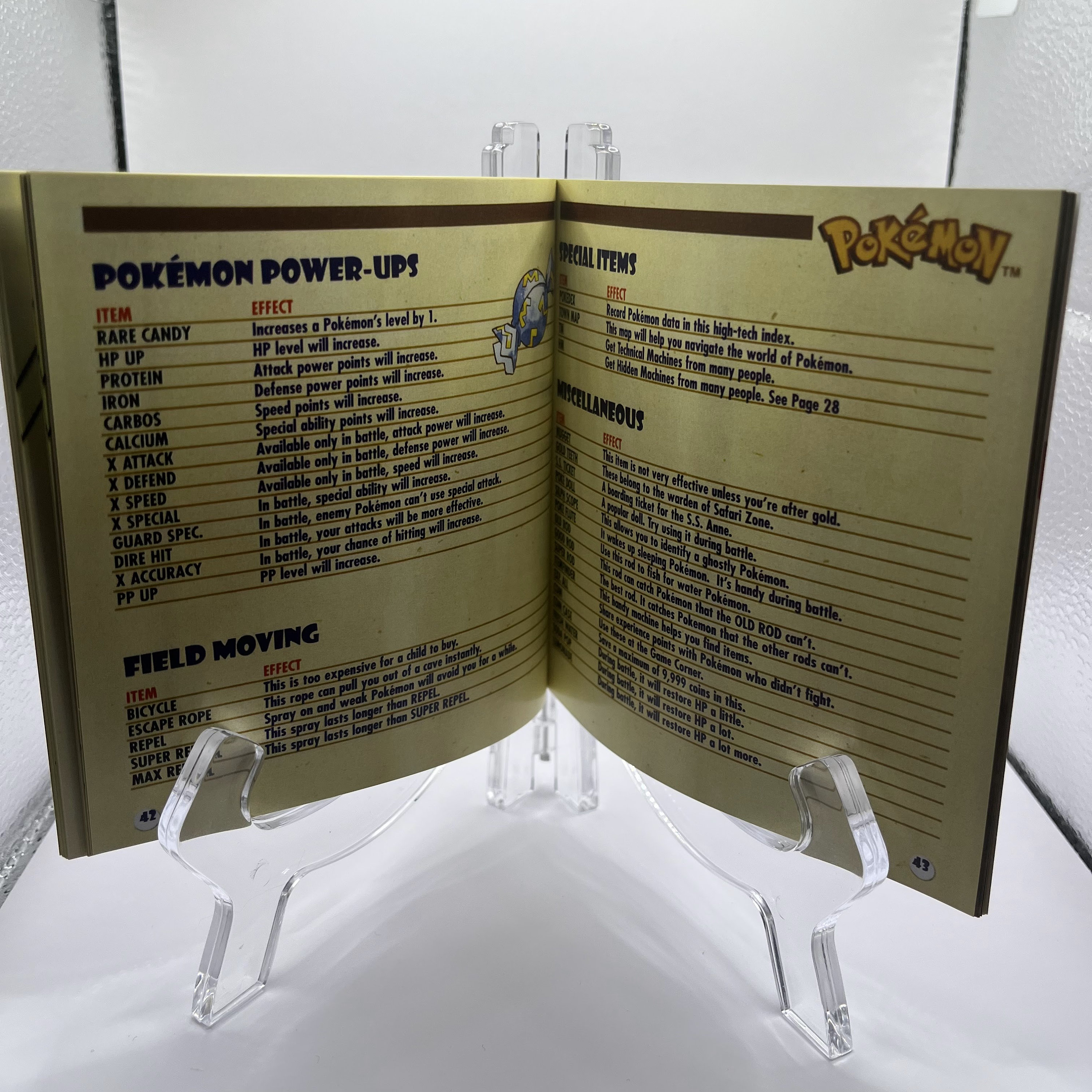 Pokemon Blue | NTSC | Gameboy | GB | En | User Instruction Manual - Etsy