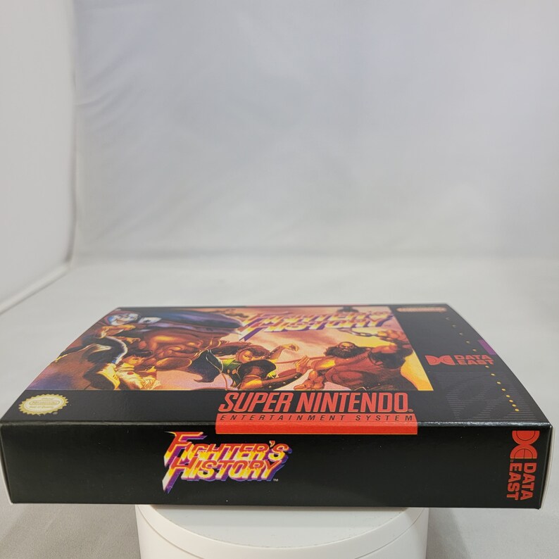 Fighter's History NTSC Super Nintendo SNES En - Etsy