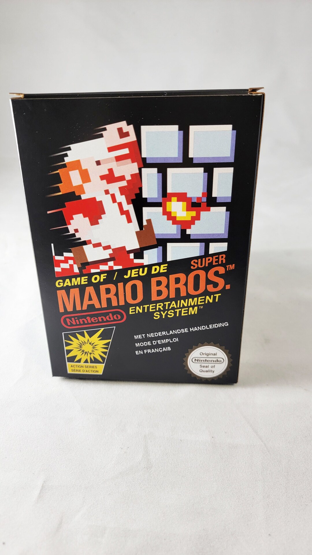Super Mario Brothers | PAL | Nintendo | NES | En,fr | Reproduction Box ...