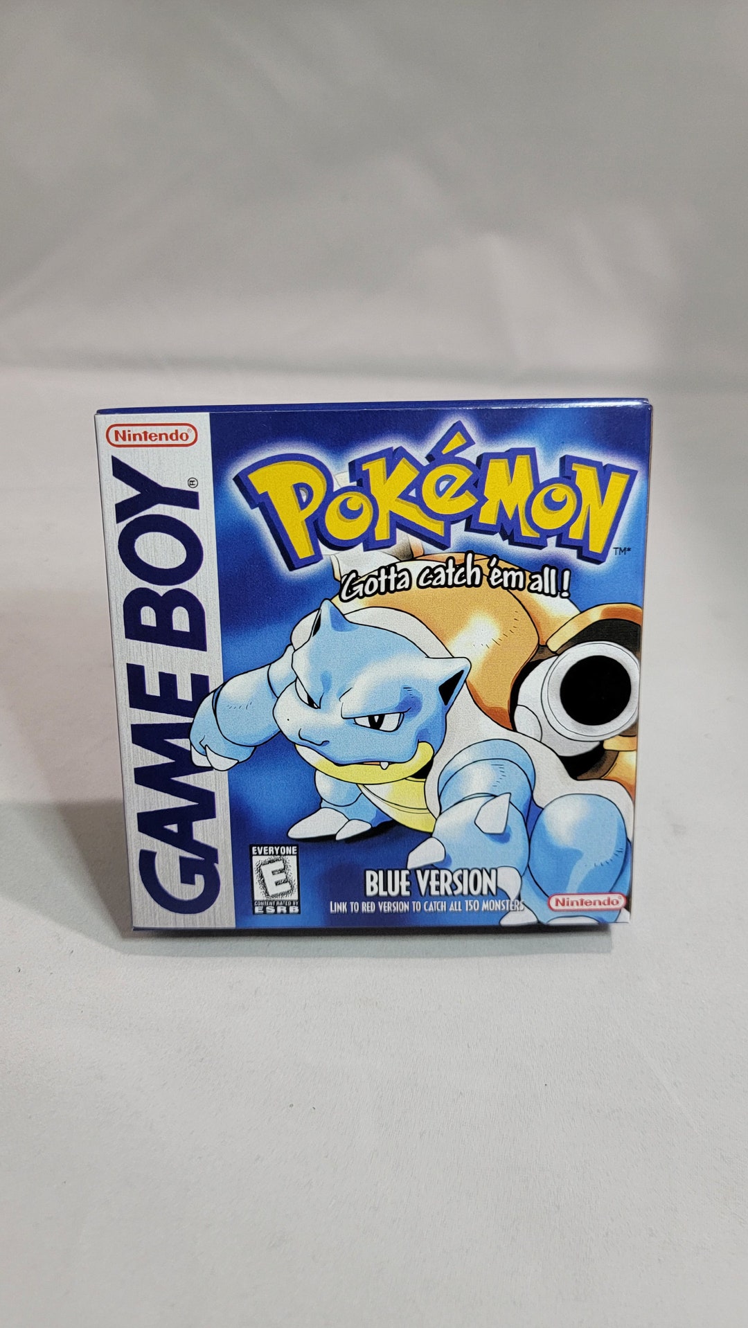 Pokemon Blue | NTSC | Gameboy | GB | En | Reproduction Box and Inner ...