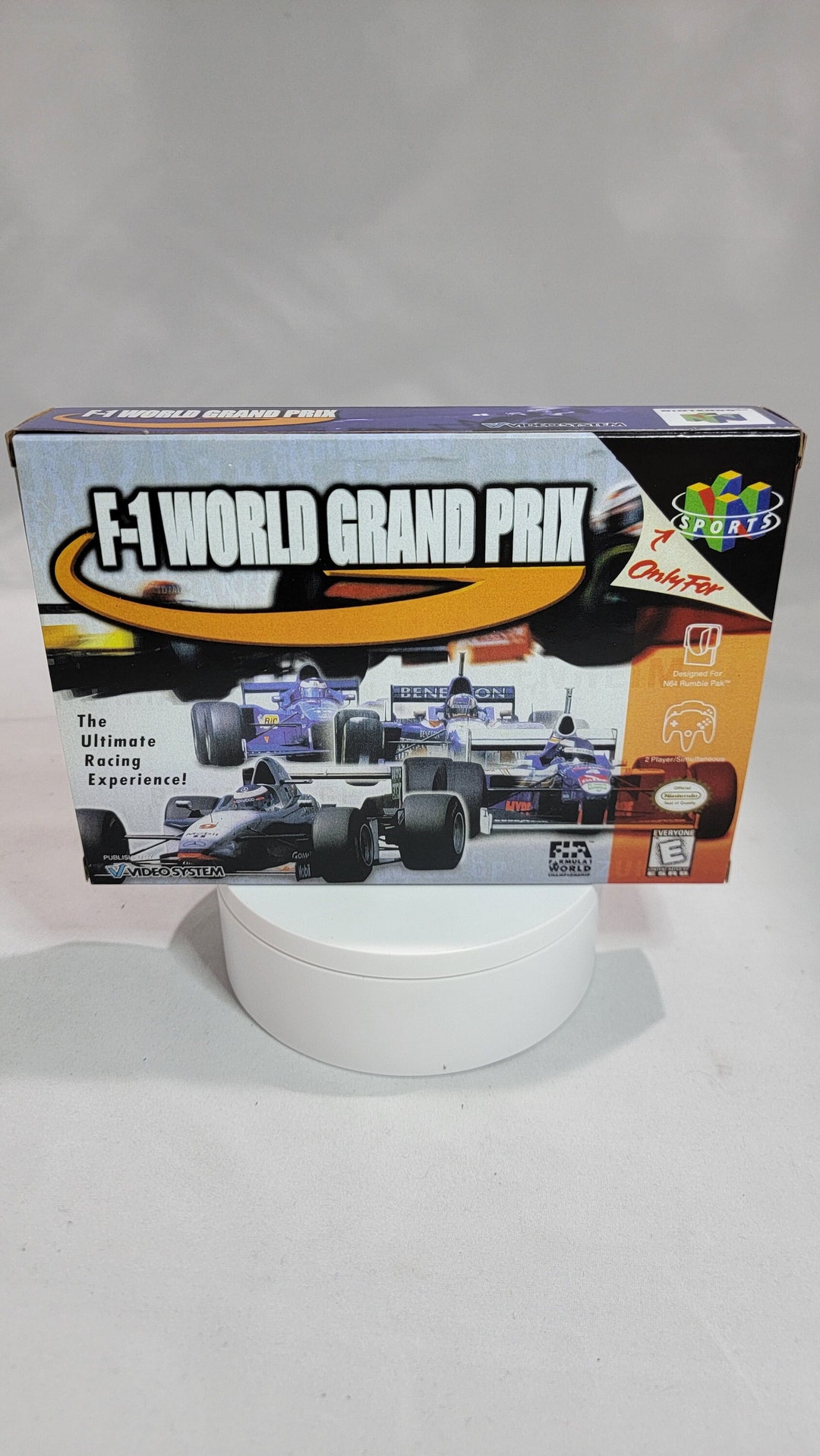 F1 World Grand Prix | NTSC | Nintendo 64 | N64 | En | Reproduction Box ...