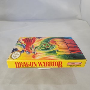 Dragon Warrior | NTSC | Nintendo | NES | En | Reproduction Box - Etsy
