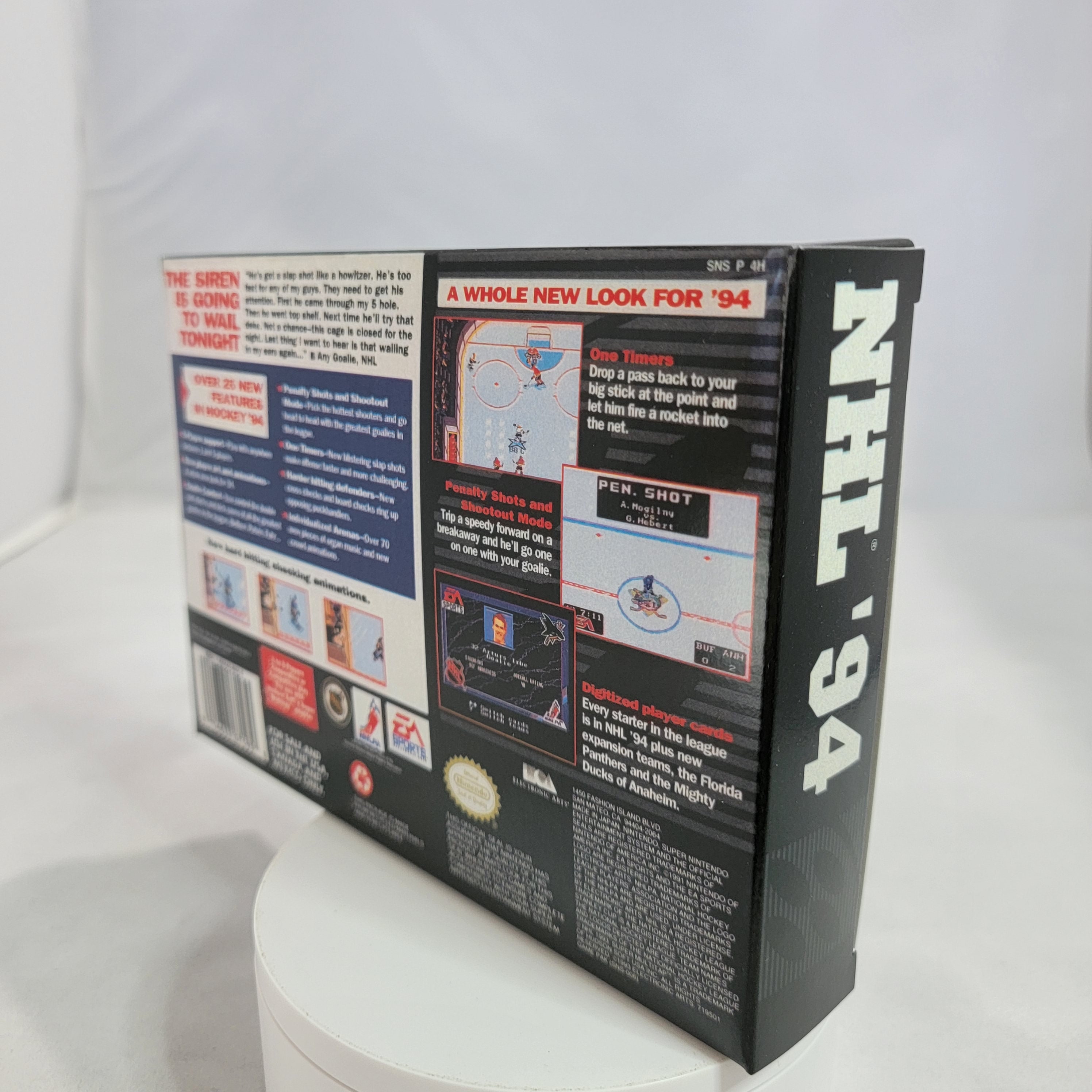 NHL 94 | NTSC | Super Nintendo | SNES | En | Reproduction Box and Inner ...