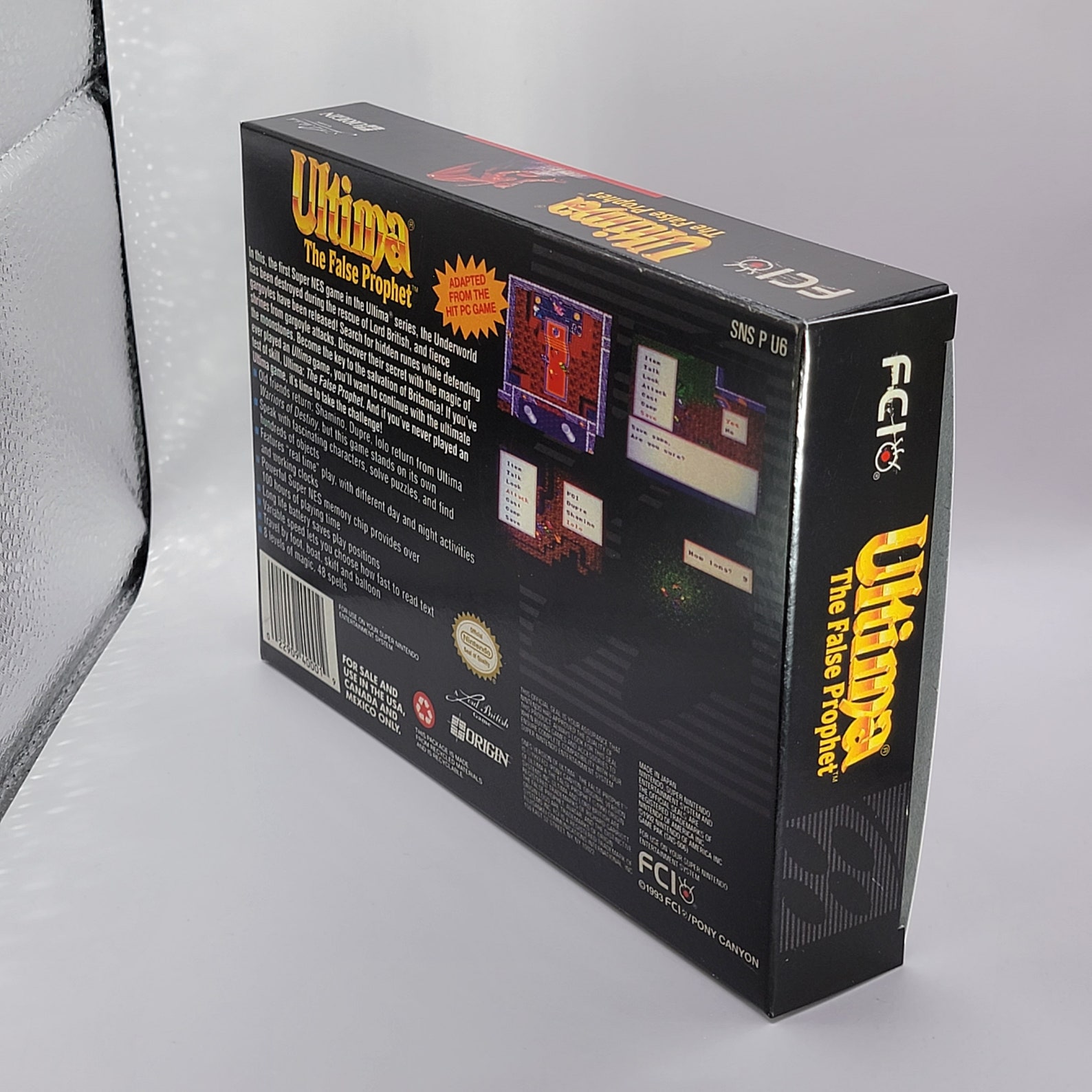 Ultima 4 the False Prophet | NTSC | Super Nintendo | SNES | En ...