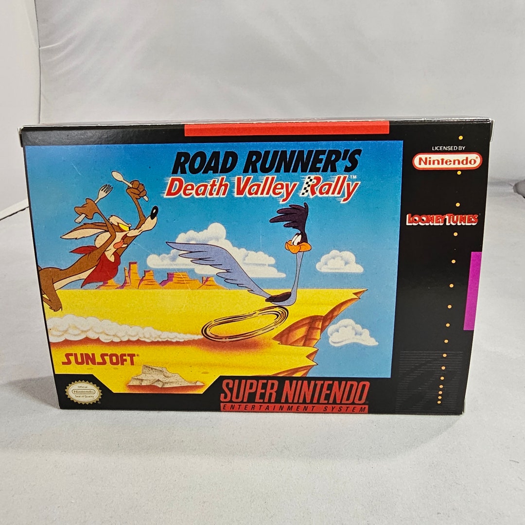 Roadrunner's Death Valley Rally | NTSC | Super Nintendo | SNES | En ...