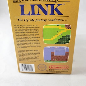 Zelda 2 the Adventure of Link | NTSC | Nintendo | NES | En ...