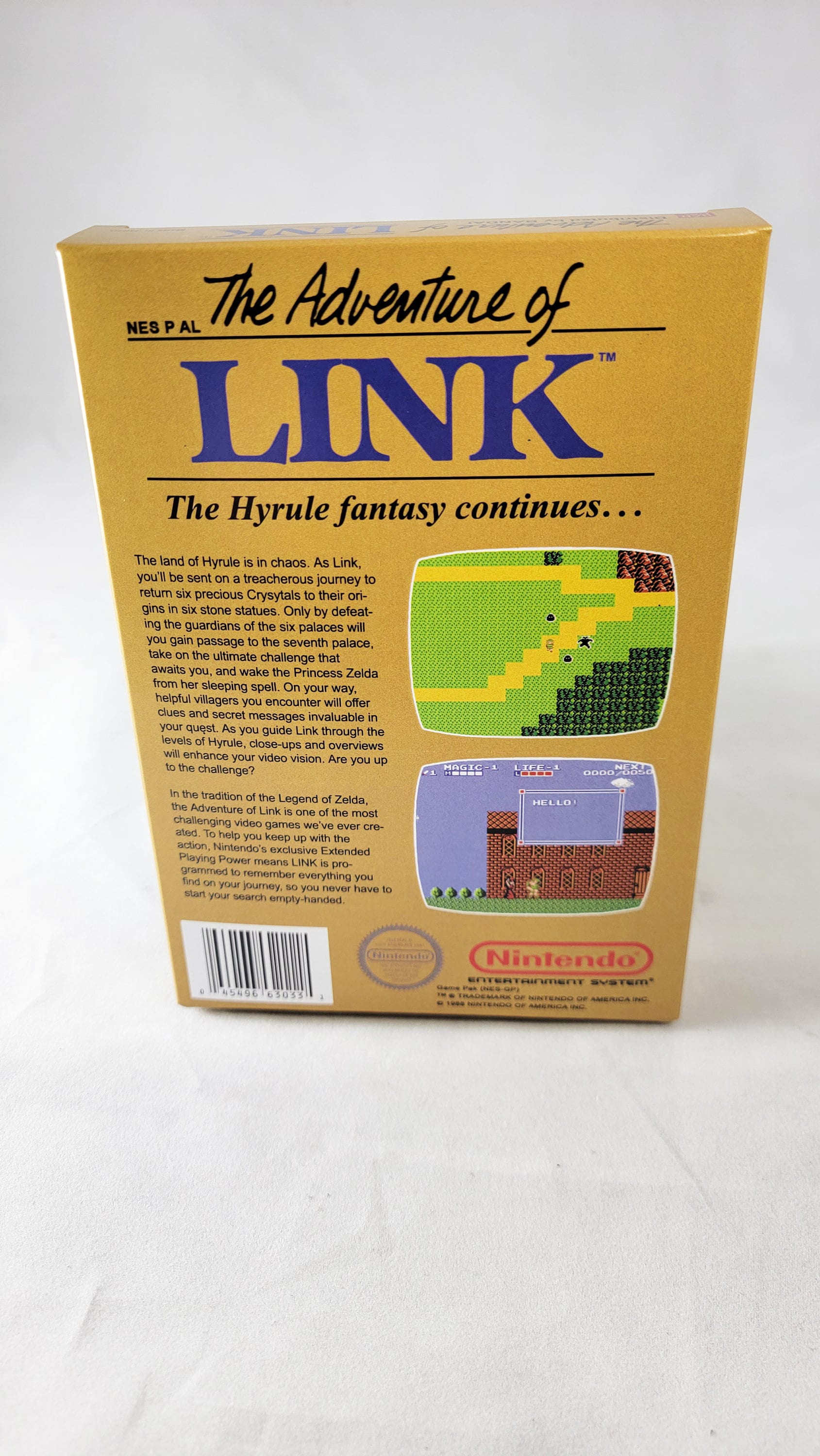 Zelda 2 the Adventure of Link | NTSC | Nintendo | NES | En ...