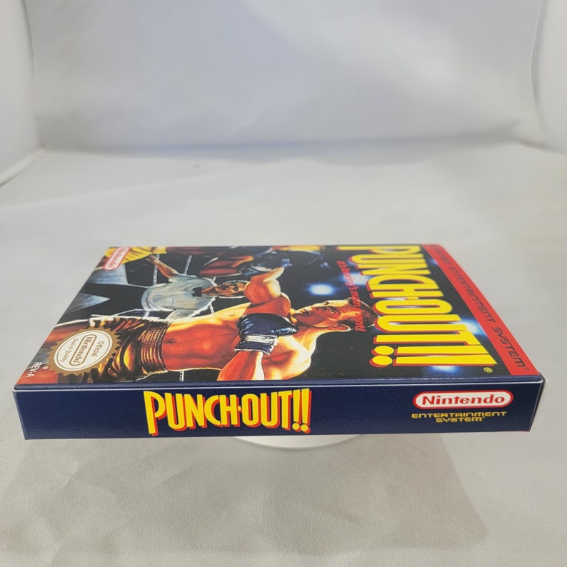 Punch Out | NTSC | Nintendo | NES | En | Reproduction Box - Etsy