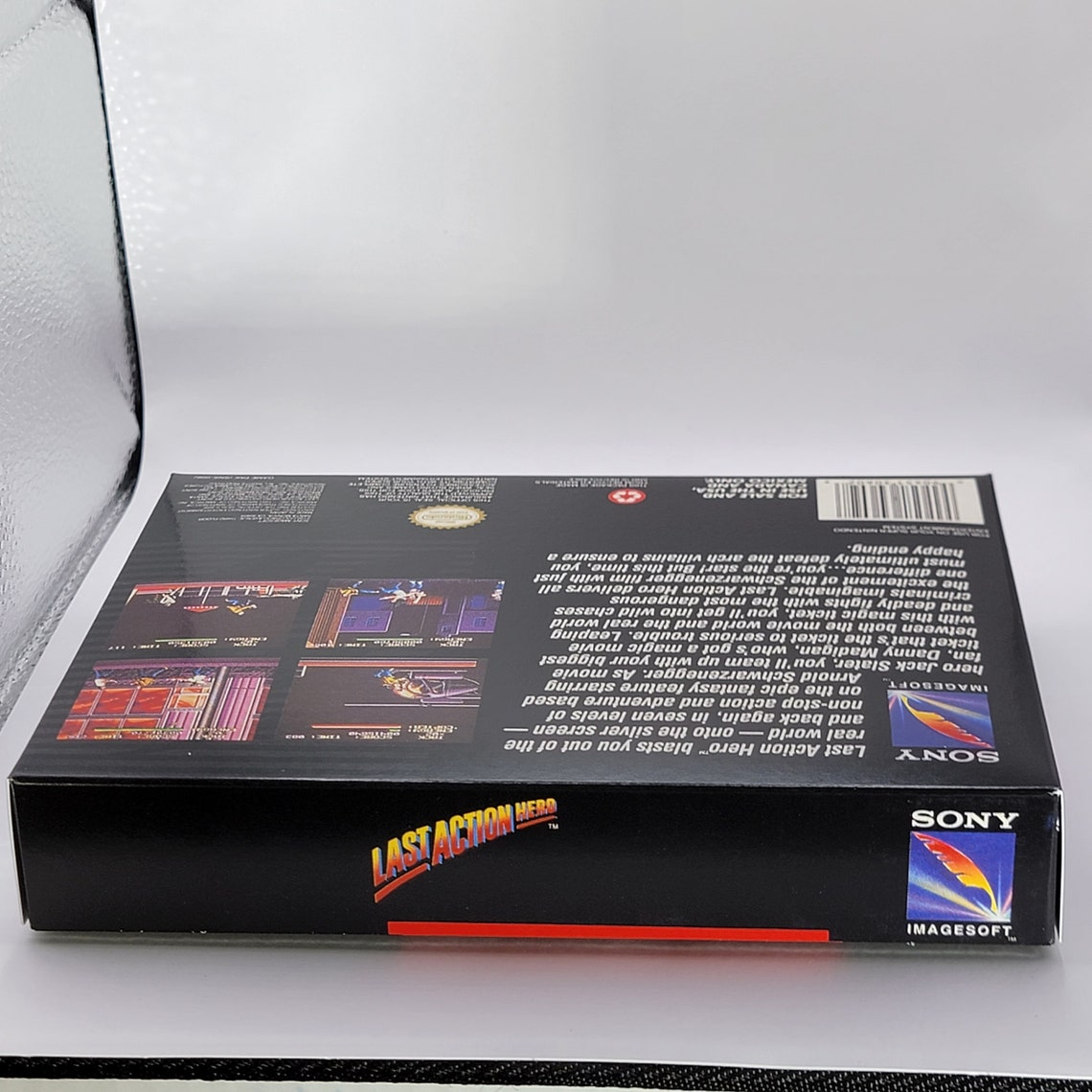 Last Action Hero | NTSC | Super Nintendo | SNES | En | Reproduction Box ...