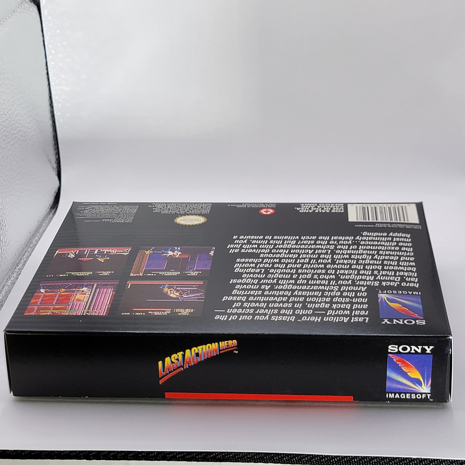 Last Action Hero | NTSC | Super Nintendo | SNES | En | Reproduction Box ...