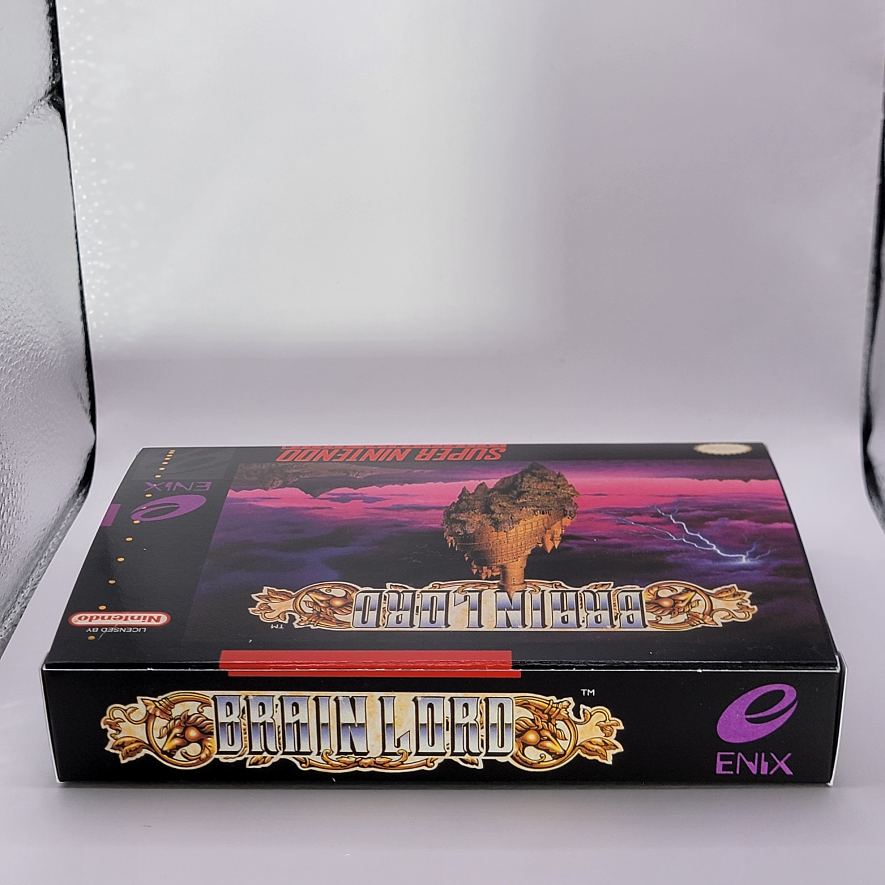 Brain Lord | NTSC | Super Nintendo | SNES | En | Reproduction Box and ...