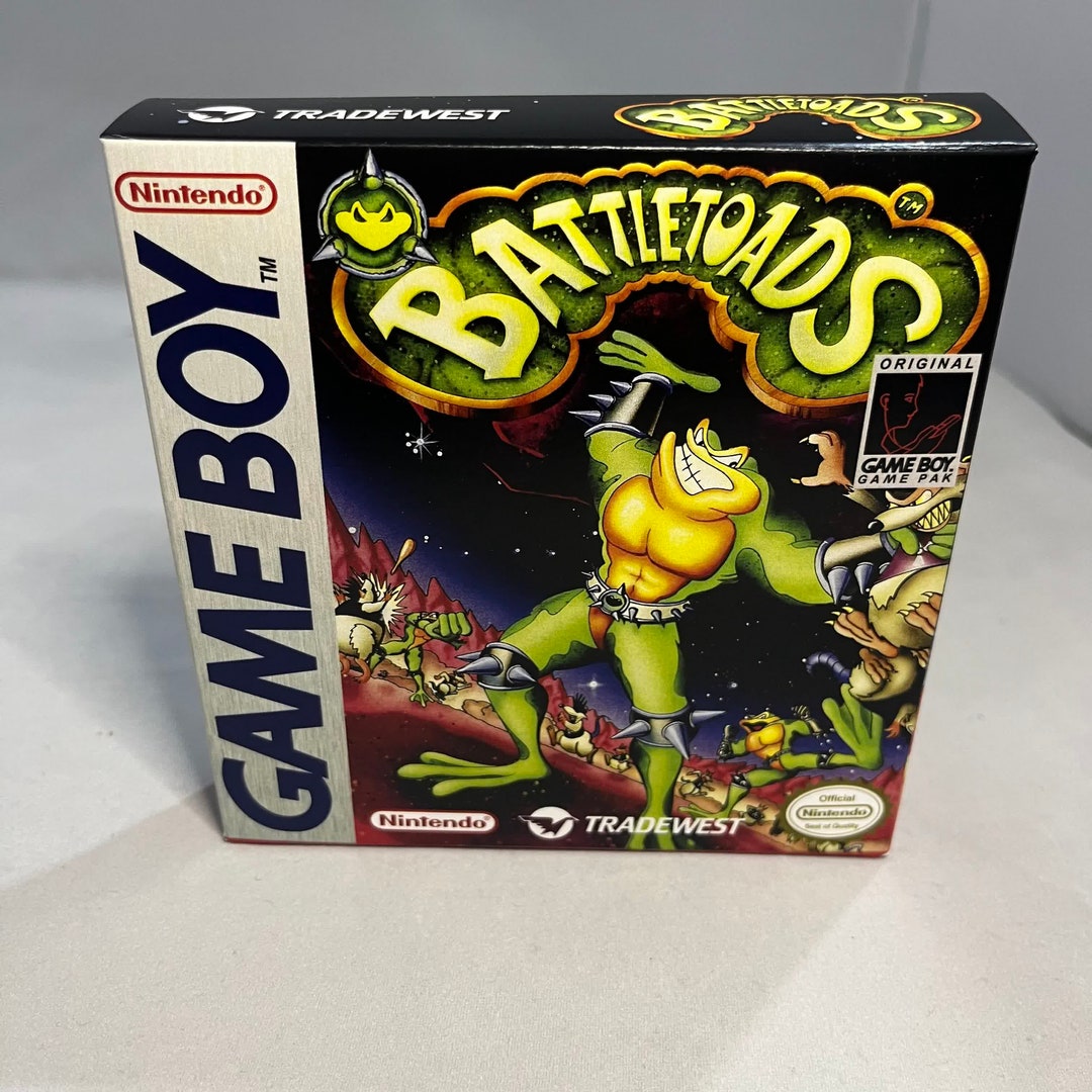 Battletoads | NTSC | Gameboy | GB | En | Reproduction Box and Inner ...
