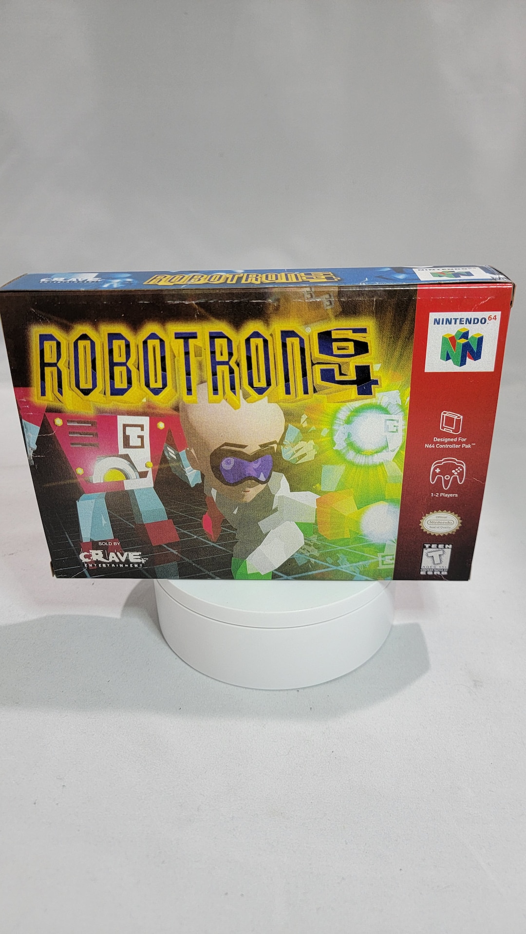 Robotron 64 | NTSC | Nintendo 64 | N64 | En | Reproduction Box and ...