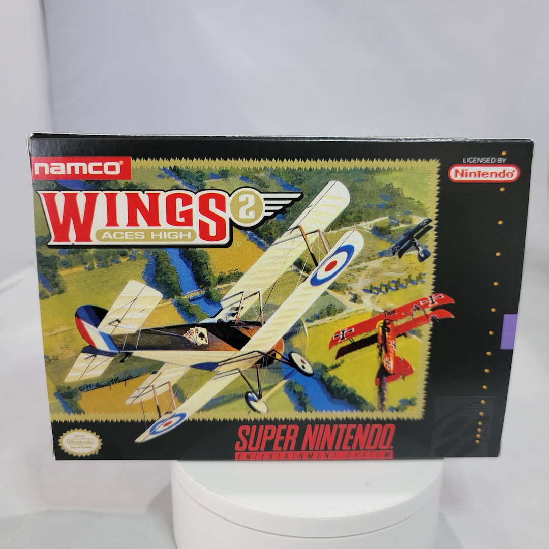 Wings 2 Aces High | NTSC | Super Nintendo | SNES | En | Reproduction ...