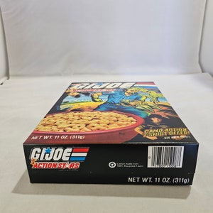 G.I. Joe Action Stars | Ralston | Reproduction Vintage Cereal Box - Etsy