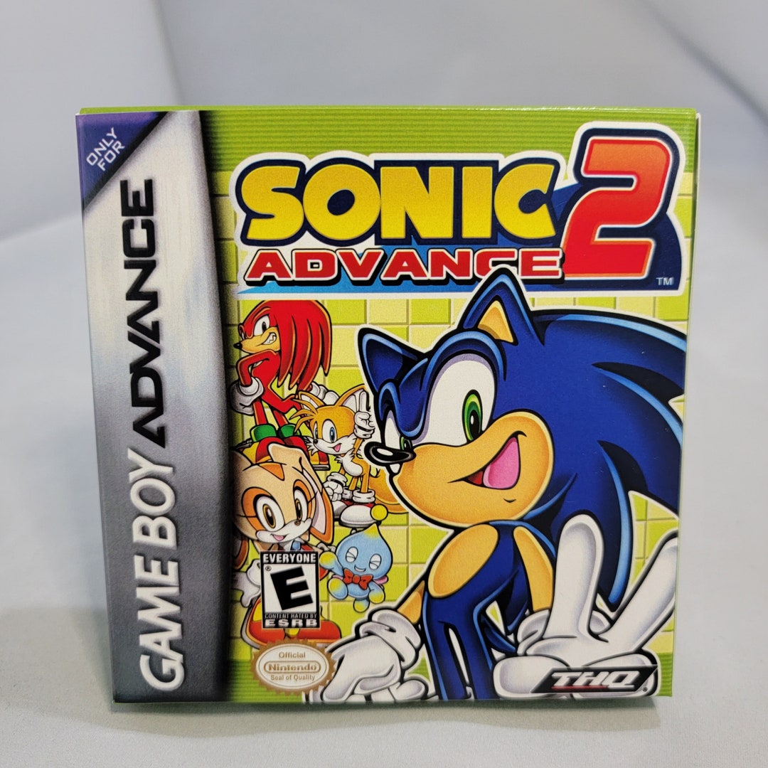 Sonic Advance 2 | NTSC | Gameboy Advance | GBA | En | Reproduction Box ...