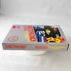 Metroid | NTSC | Nintendo | NES | En | Reproduction Box - Etsy
