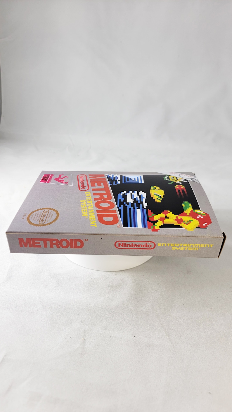 Metroid NTSC Nintendo NES En Reproduction Box - Etsy