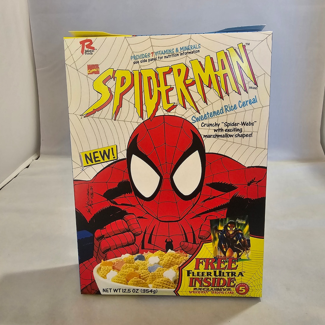Spider-man | Ralston | Reproduction Vintage Cereal Box - Etsy