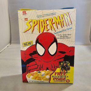 Spider-man | Ralston | Reproduction Vintage Cereal Box - Etsy