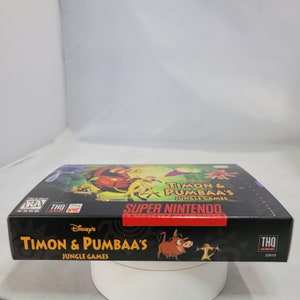 Timon and Pumbaa's Jungle Games | NTSC | Super Nintendo | SNES | En ...