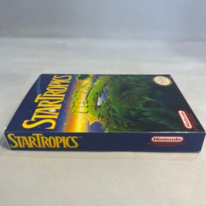 Startropics | NTSC | Nintendo | NES | En | Reproduction Box - Etsy
