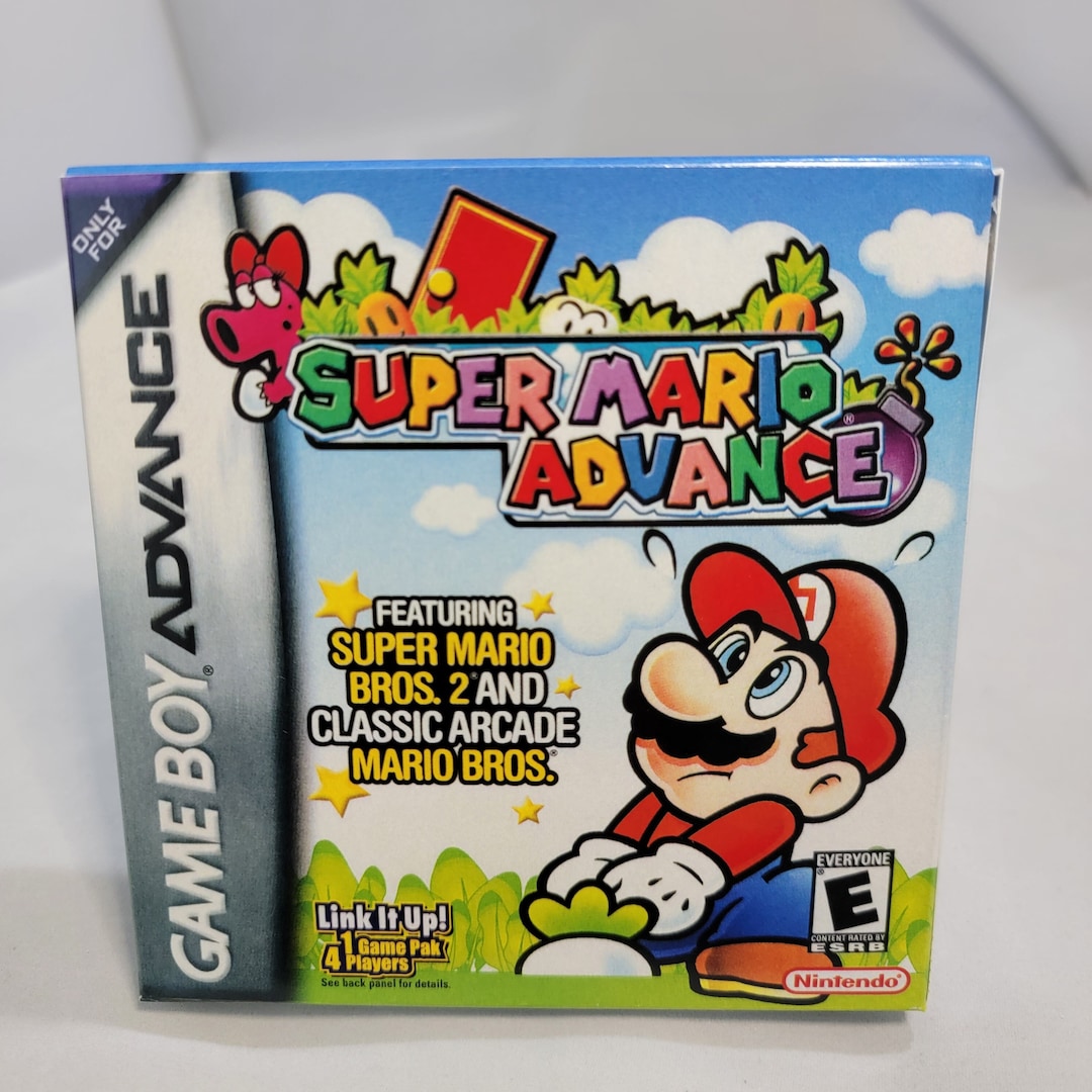 Super Mario Advance | NTSC | Gameboy Advance | GBA | En | Reproduction ...