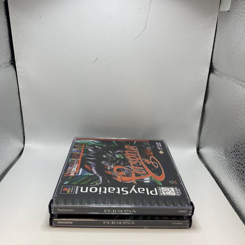 Persona | NTSC | Playstation | PS1 | En | Reproduction Case and Booklet ...