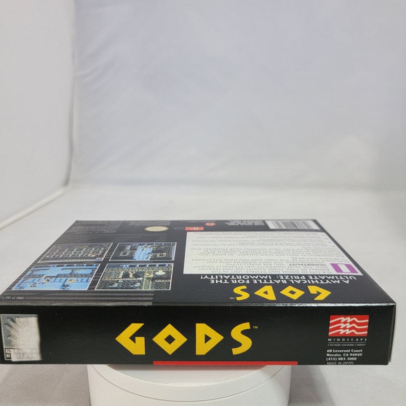 Gods the Bitmap Brothers | NTSC | Super Nintendo | SNES | En ...