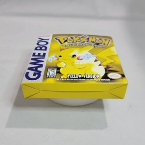 Pokemon Yellow | NTSC | Gameboy | GB | En | Reproduction Box and Inner ...