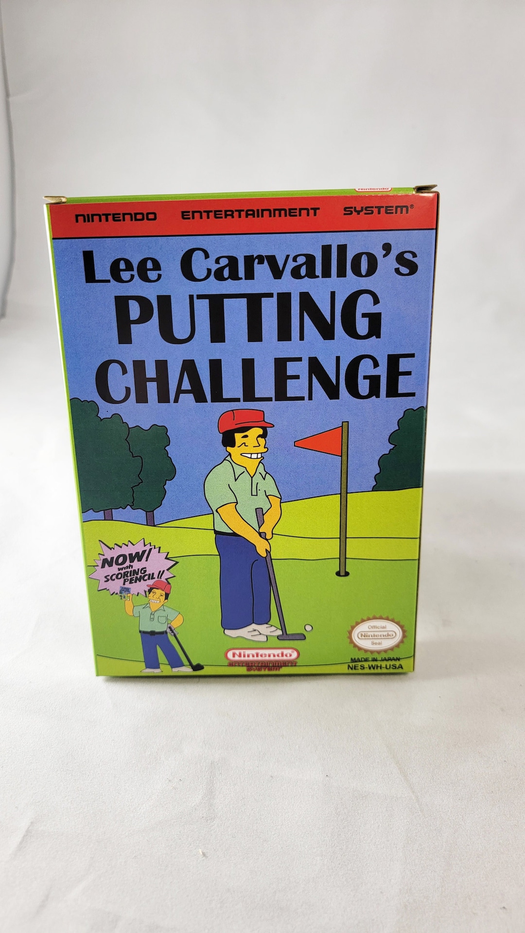 Lee Carvallos Putting Challenge | NTSC | Nintendo | NES | En ...