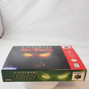 Nightmare Creatures | NTSC | Nintendo 64 | N64 | En | Reproduction Box ...