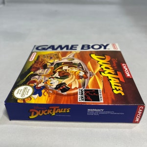 Ducktales | NTSC | Gameboy | GB | En | Reproduction Box and Inner Tray ...