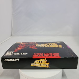 Metal Warriors | NTSC | Super Nintendo | SNES | En | Reproduction Box ...