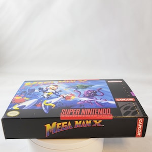 Mega Man X | NTSC | Super Nintendo | SNES | En | Reproduction Box and ...