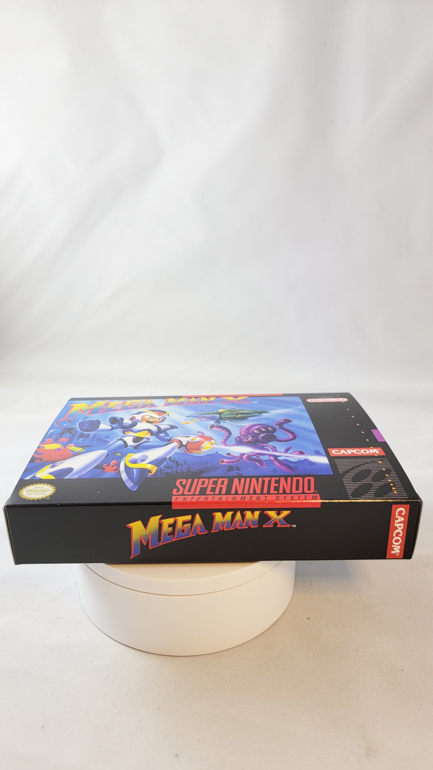 Mega Man X | NTSC | Super Nintendo | SNES | En | Reproduction Box and ...