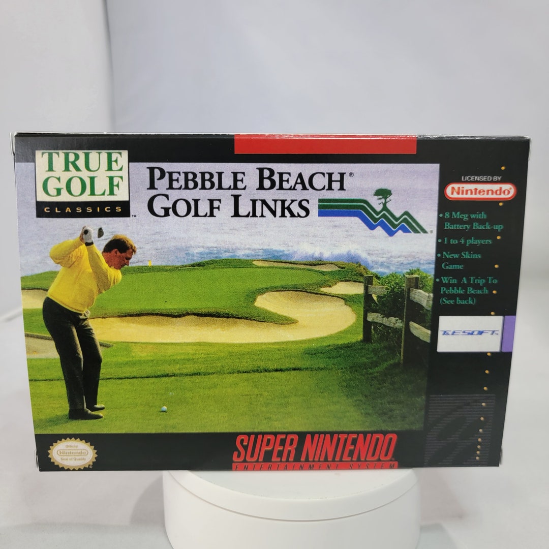 True Golf Classics - Pebble Beach Golf Links | NTSC | Super Nintendo ...