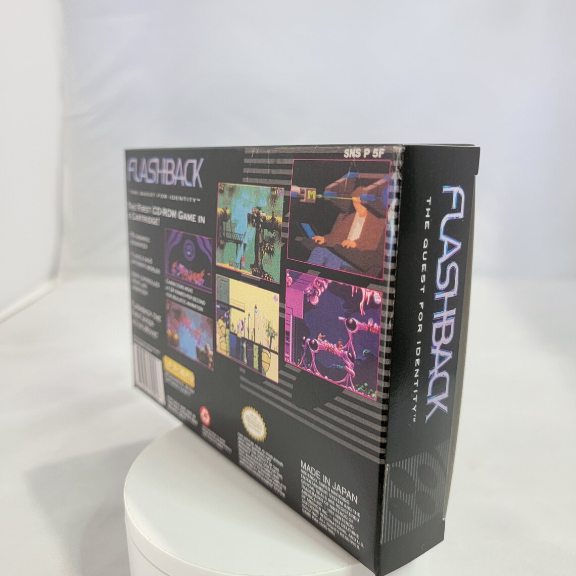 Flashback NTSC Super Nintendo SNES En Reproduction - Etsy